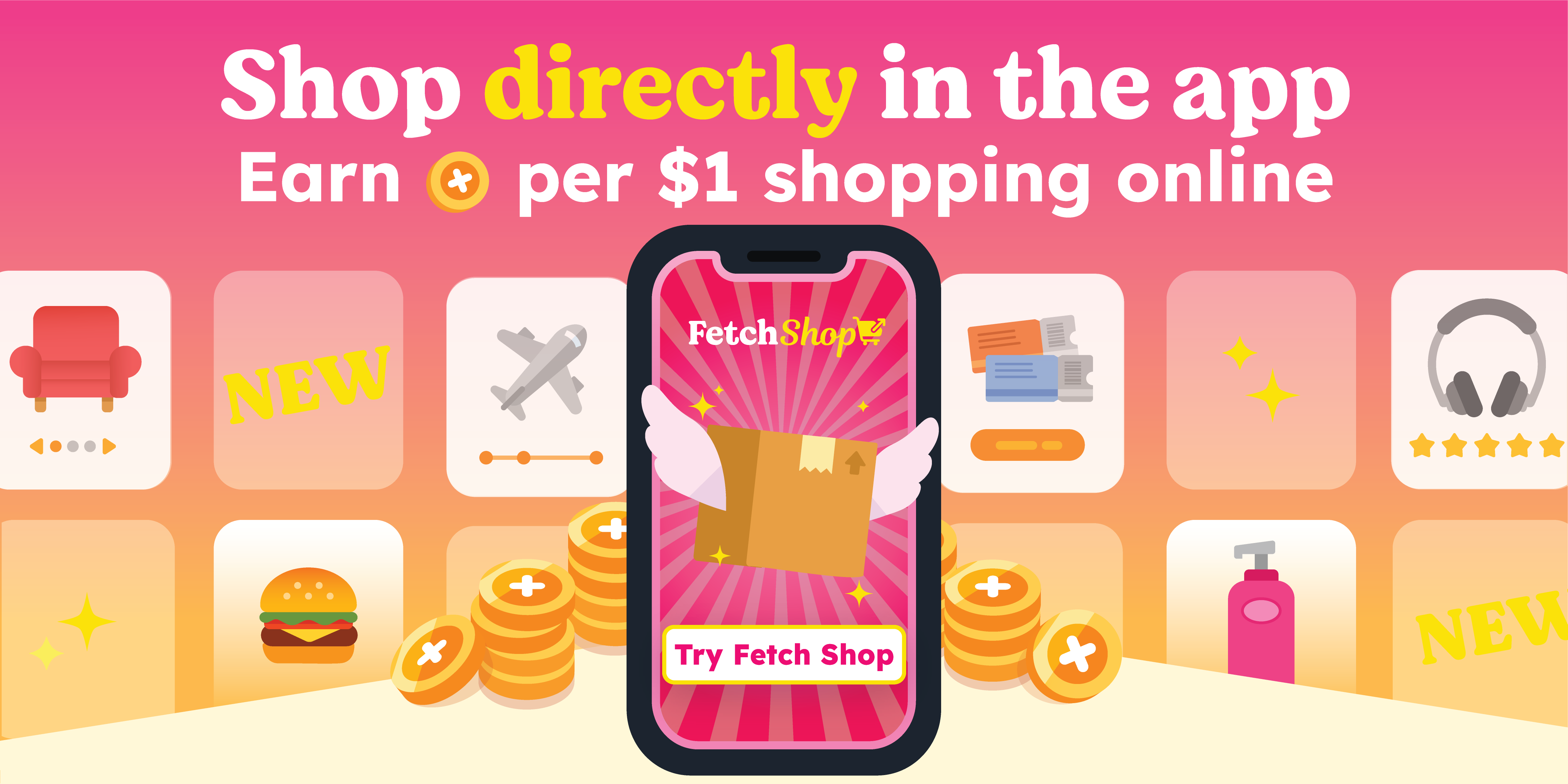Fetch Shop | Earn Rewards Shopping Online at Your Favorite Stores